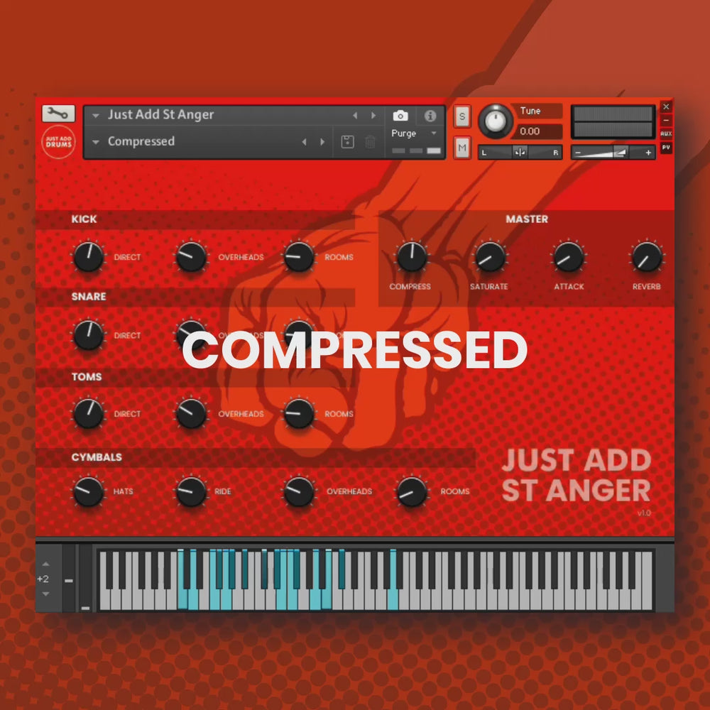 Sound Like St Anger Drum Samples – Just Add Drums